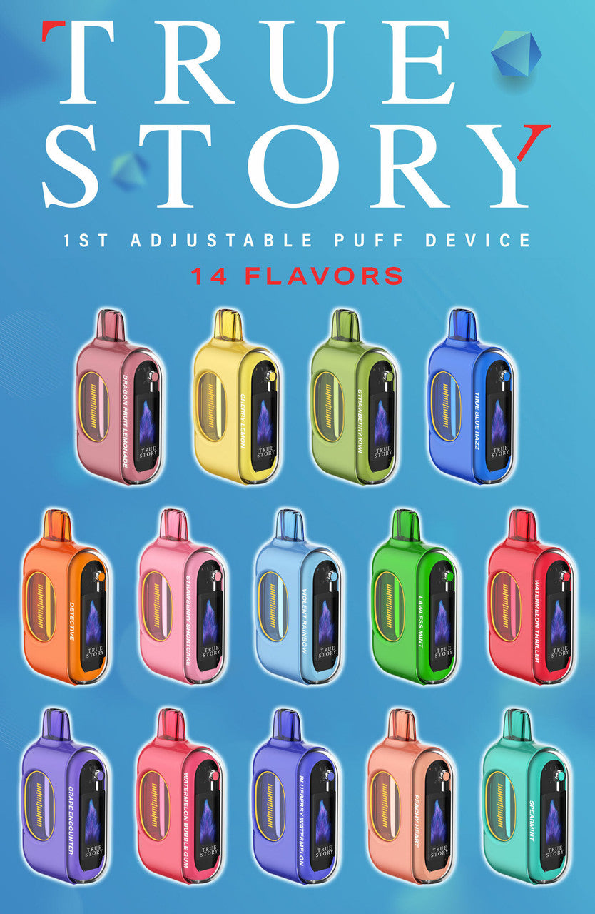 True Story 20K Disposable | Sili Box - First Turbo Disposable Vape